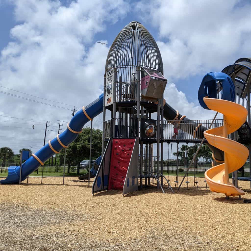 Schreiber Flagship Park & Space Shuttle Playground in Galveston ...
