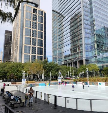 ICE Skating at Discovery Green in Downtown – JillBJarvis.com